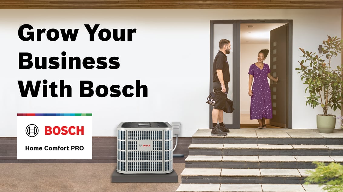 Bosch Home Comfort PRO Program Bosch Home Comfort PRO Program